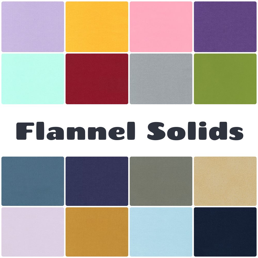 Flannel Solid — Fabric Shack