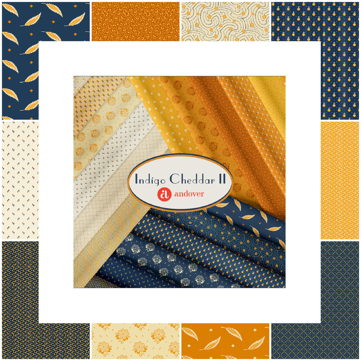 Indigo Cheddar II — Fabric Shack