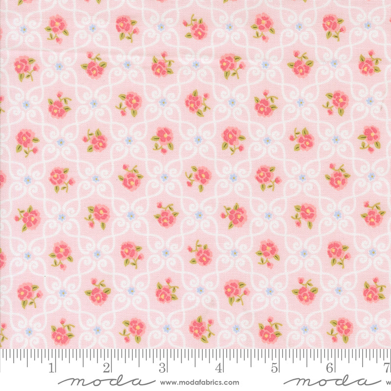 Memory Lane - Floral Scroll Petal — Fabric Shack