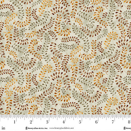 Hello Pumpkin - Swirly Vine Sage — Fabric Shack