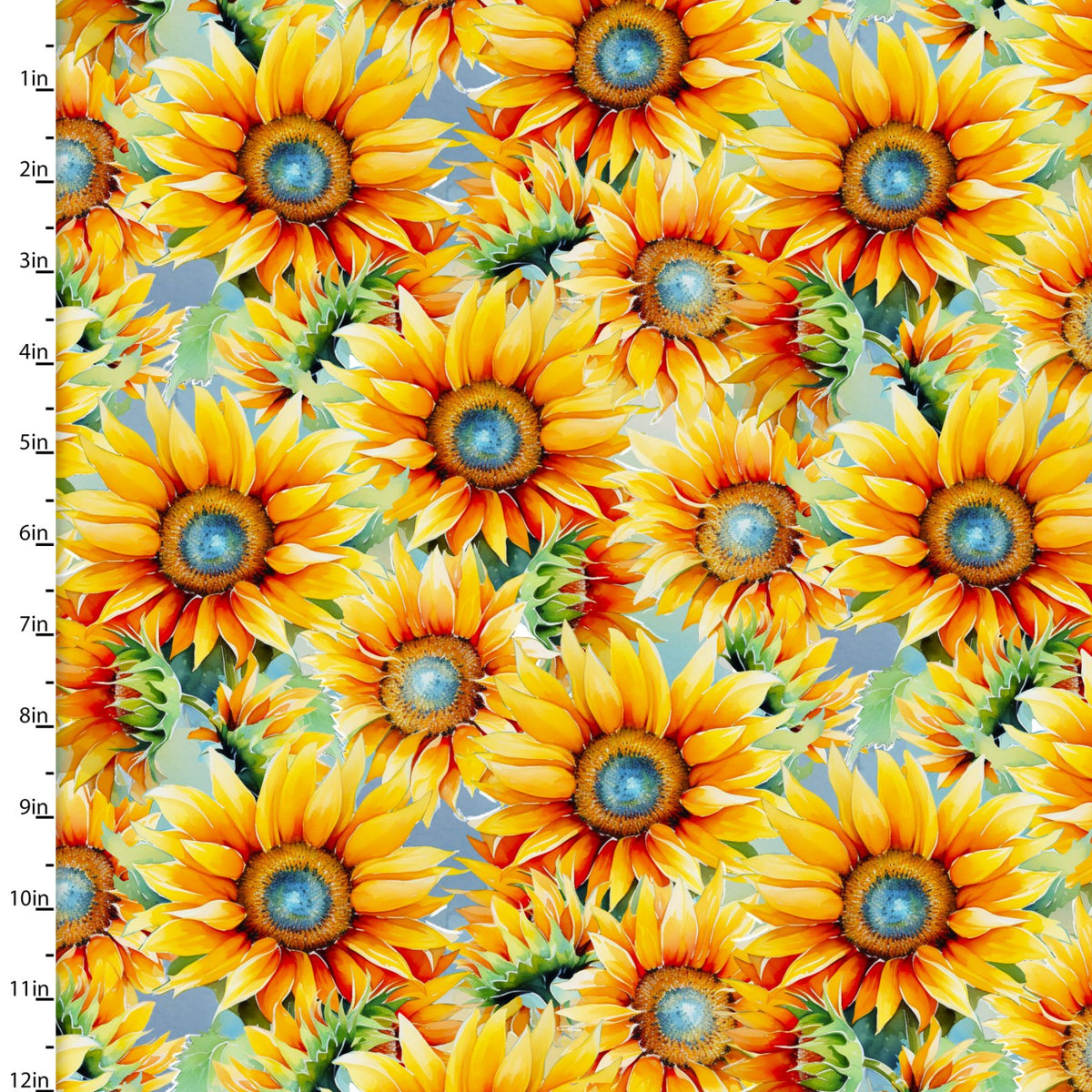 Hummingbird Bouquet - Sunflowers — Fabric Shack