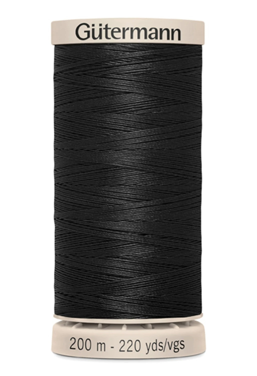 Cotton Hand Quilting Thread 100% Wax Finish Cotton - Black — Fabric Shack