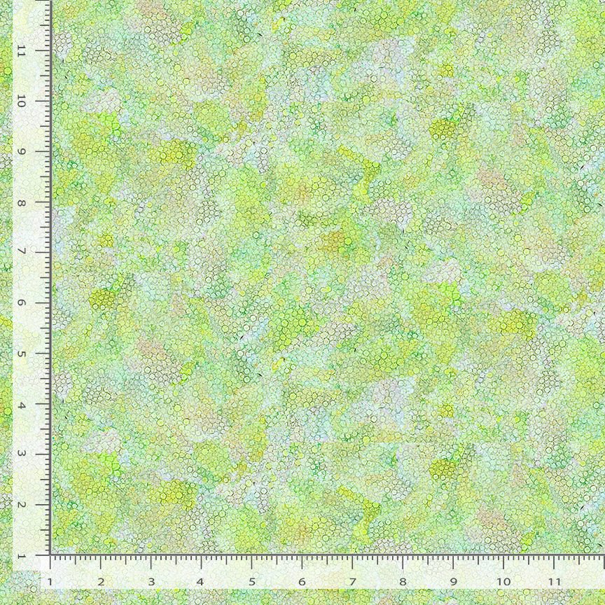 Dragonfly Mist - Bubble Texture Green — Fabric Shack