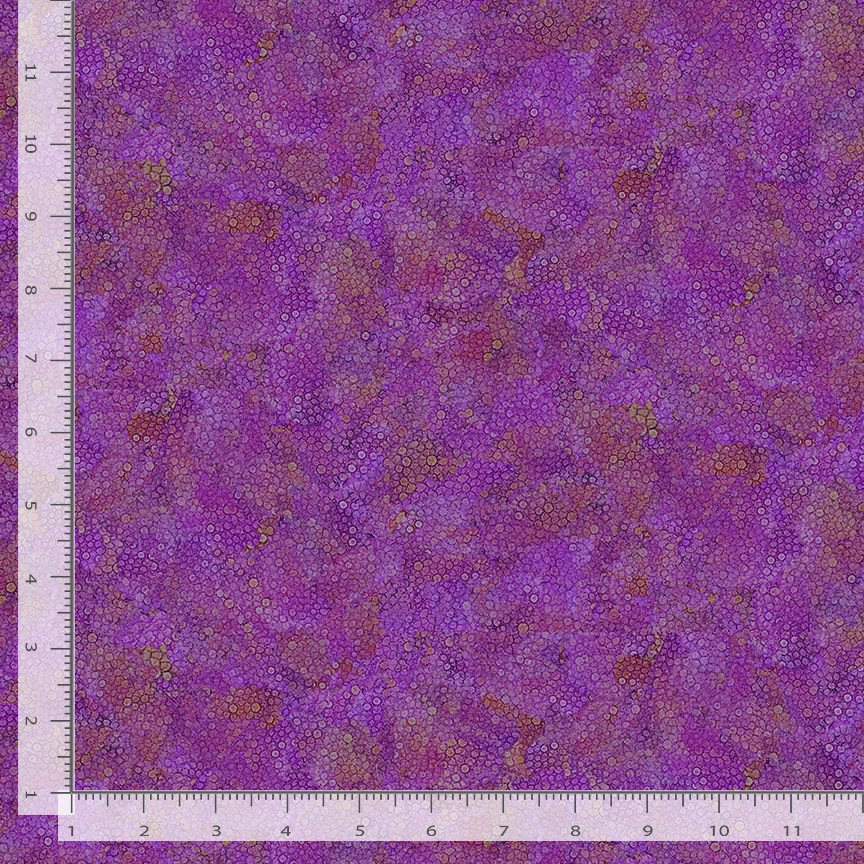 Dragonfly Illusion - Bubble Texture Purple — Fabric Shack