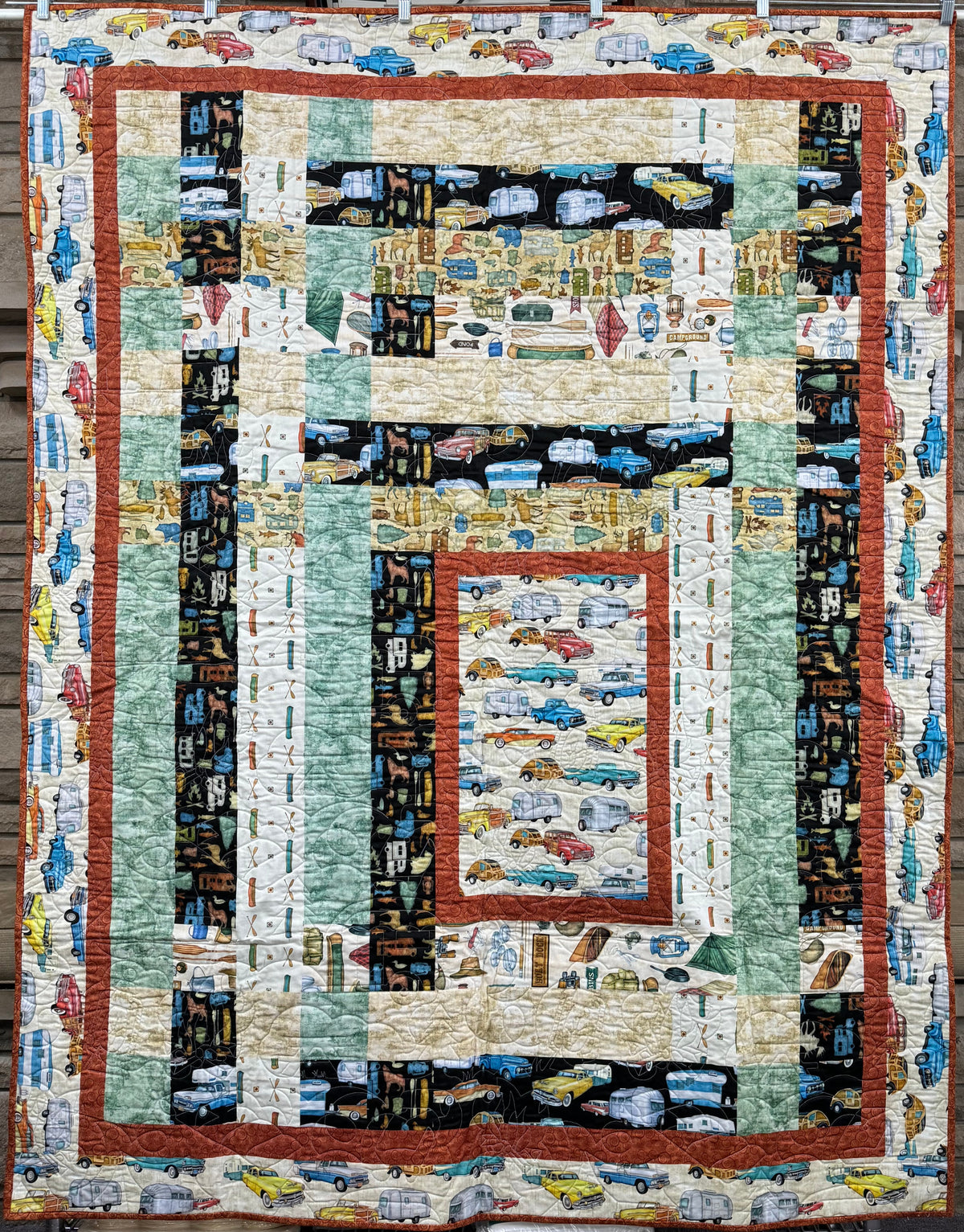 Backcountry Cheater Panel Quilt — Fabric Shack