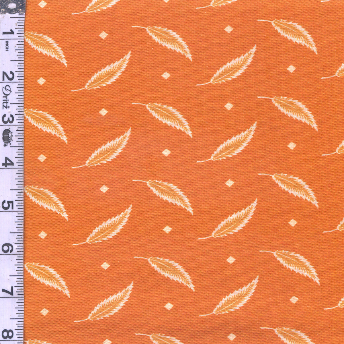 Indigo Cheddar II - Tossed Leaves Cheddar — Fabric Shack