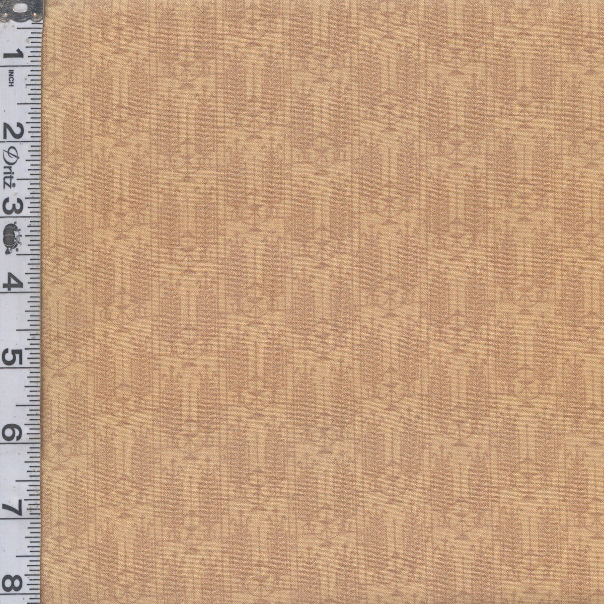 The House Beautiful - Geometric Wheat — Fabric Shack