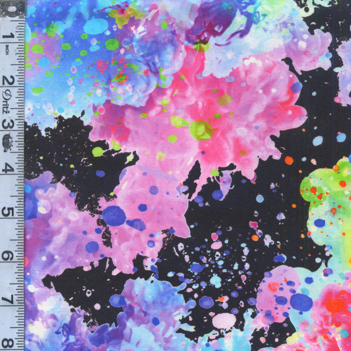 Gradients Euphoria - Color Bursts Midnight — Fabric Shack