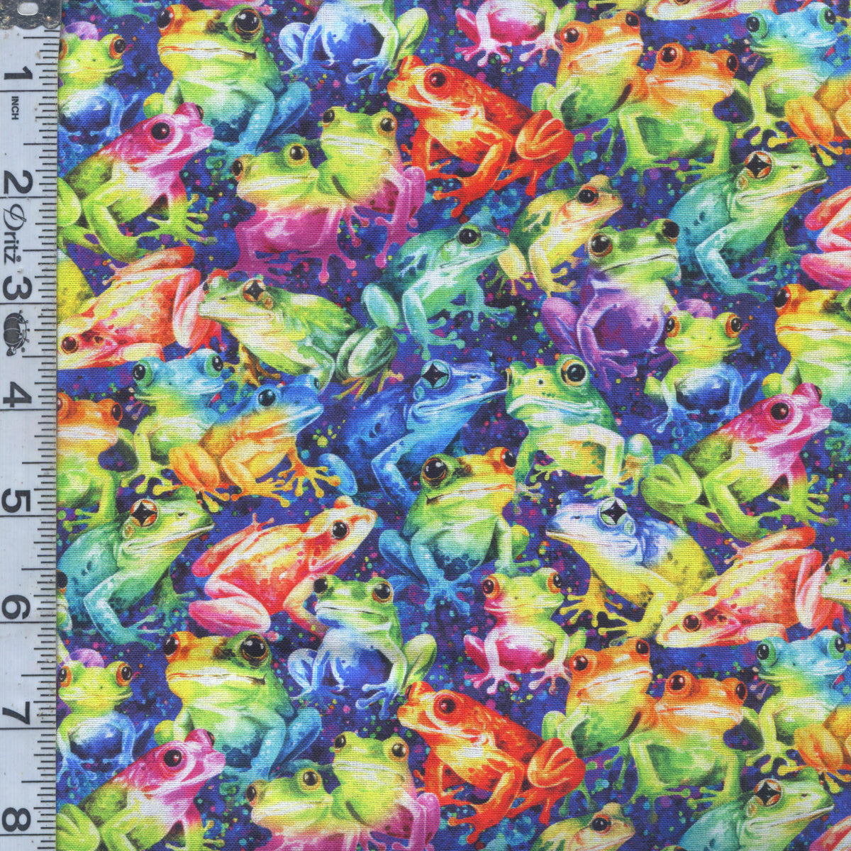 Hip Hop! - Stacked Frogs — Fabric Shack