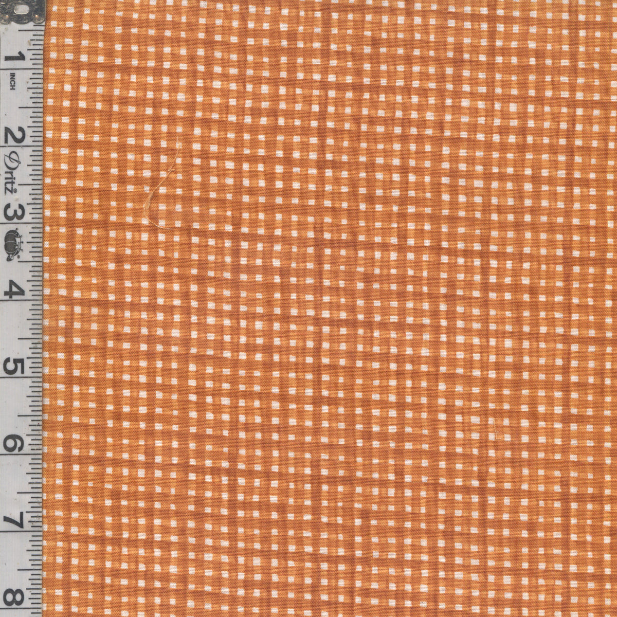 Glorious Fall - Gingham Orange — Fabric Shack