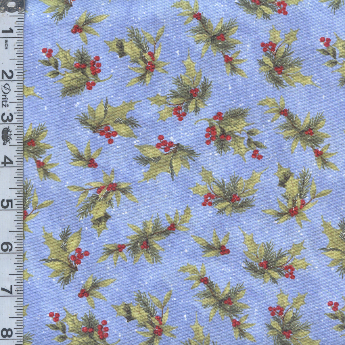 Frosty Frolic - Holly Blue — Fabric Shack