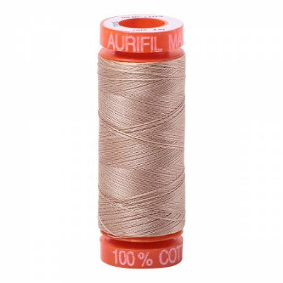 Aurifil 50 wt. Cotton Thread - Beige — Fabric Shack