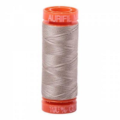 Aurifil 50 wt. Cotton Thread - Rope Beige — Fabric Shack