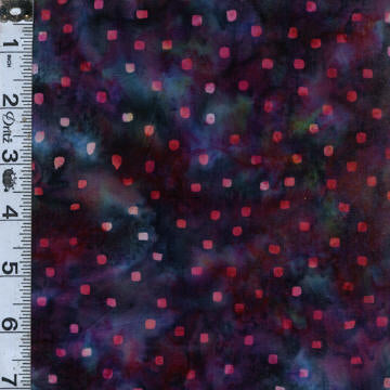 Bali Batiks - Dots Fuchsia — Fabric Shack