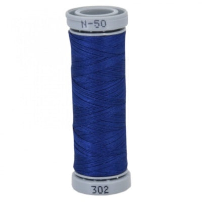 Presencia 50 wt. 3 Ply Cotton Sewing Thread - Navy Blue 1 — Fabric Shack