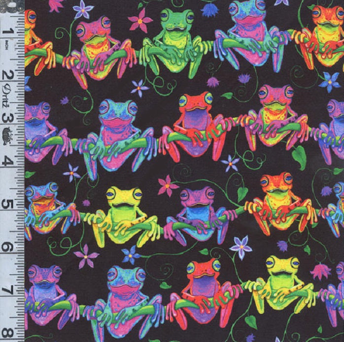 Don't Worry, be Hoppy Digital Print — Fabric Shack